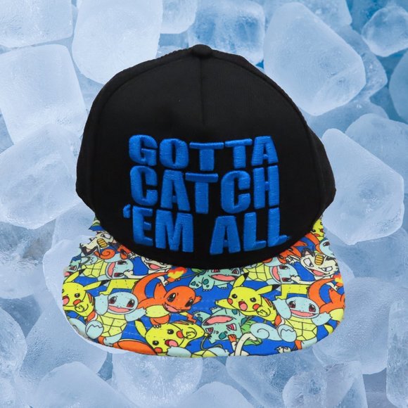 Pokemon | Accessories | Pokemon Characters All Over Print Snapback ...